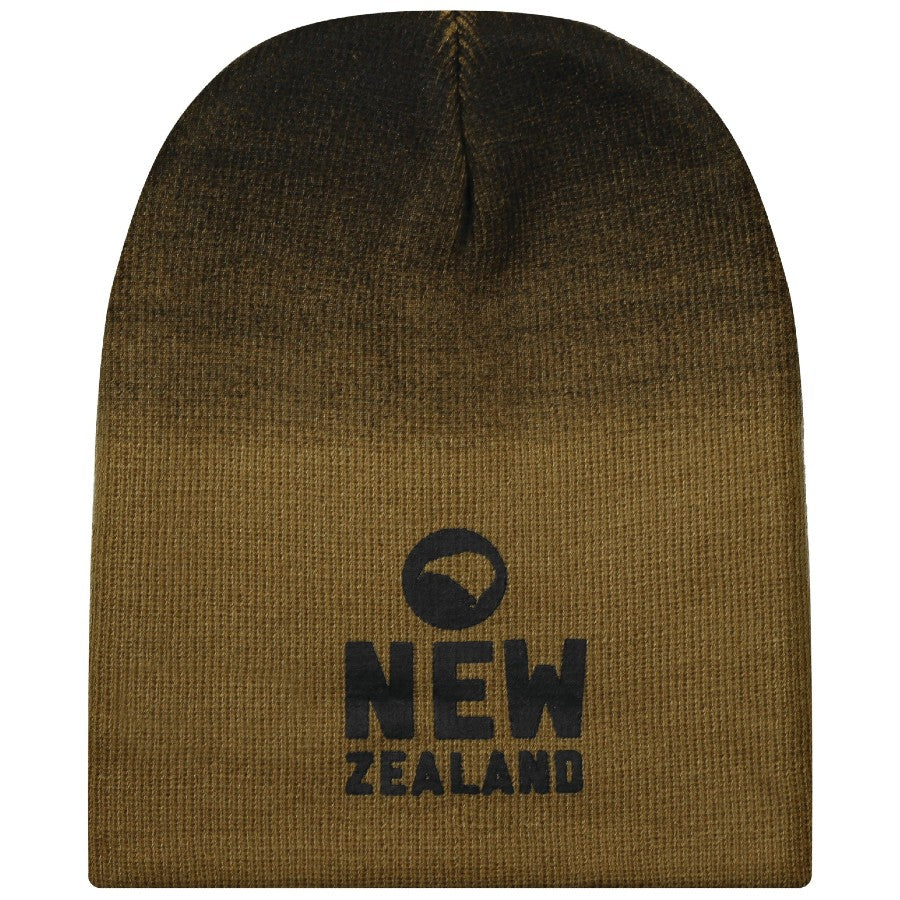 Beanie NZ Dip Dyed Brown – Kiwi Corner Dairy