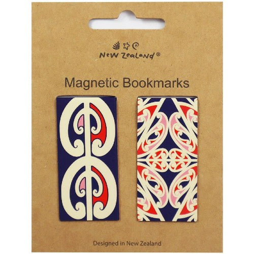 Bookmark Magnetic Maori Designs 2pc – Kiwi Corner Dairy