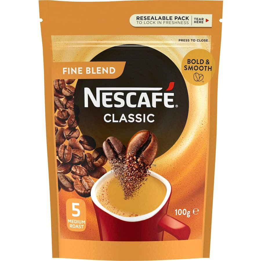 Nescafe Instant Coffee Fine Blend 100g – Kiwi Corner Dairy