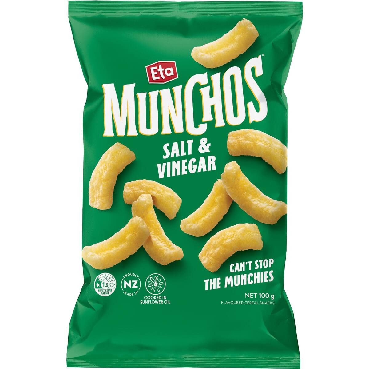Eta Munchos Salt & Vinegar 100g – Kiwi Corner Dairy