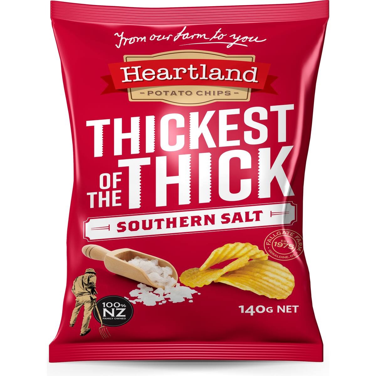 Heartland Thickest of The Thick Southern Salt 140g – Kiwi Corner Dairy
