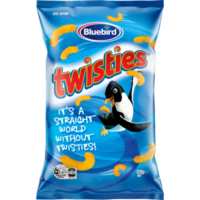 Bluebird Twisties 120g – Kiwi Corner Dairy