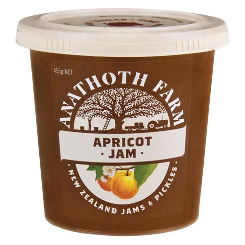 Anathoth Farm Apricot Jam 455g – Kiwi Corner Dairy