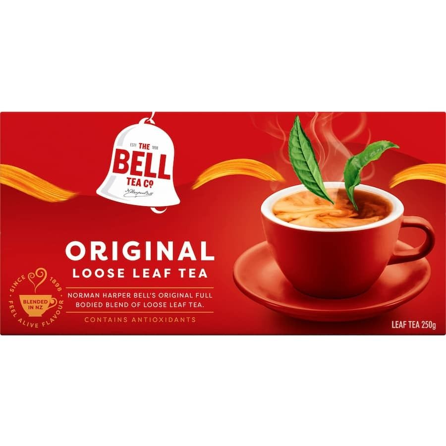 Bell Tea Leaves box 250g – Kiwi Corner Dairy