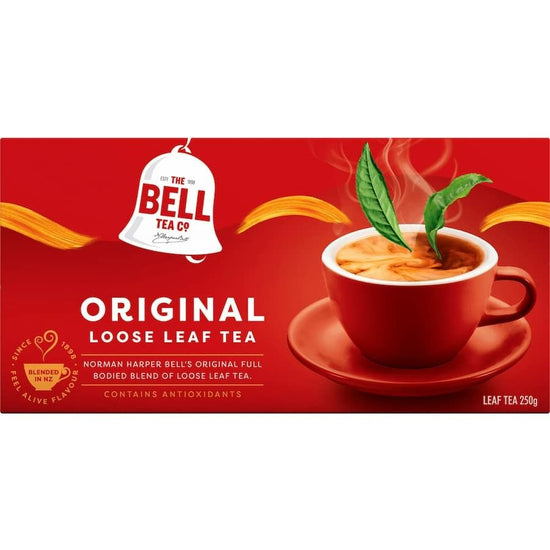 Bell Tea Leaves box 250g – Kiwi Corner Dairy