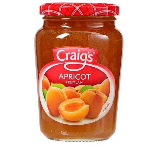 Craigs Apricot Jam 375g – Kiwi Corner Dairy