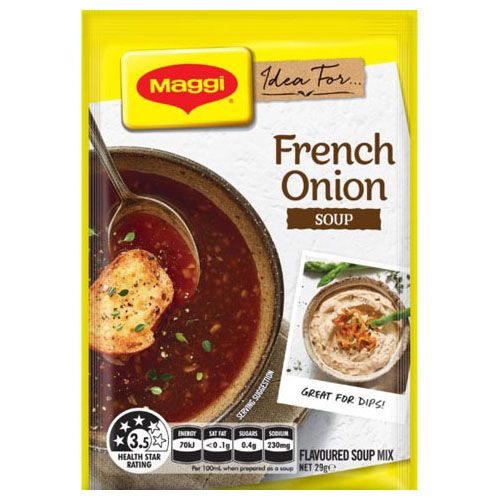 Maggi French Onion Soup 29g – Kiwi Corner Dairy