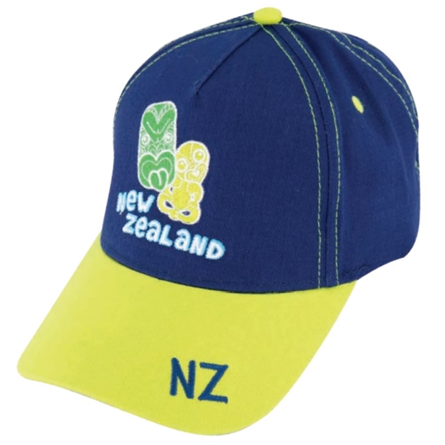 Childs Cap Tiki and Teko Blue and Green 54cm – Kiwi Corner Dairy