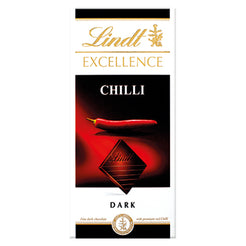 Lindt Excellence Chocolate Dark Chilli 100g – Kiwi Corner Dairy
