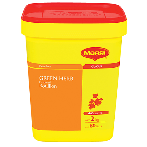 Maggi Green Herb Bouillon Stock 2kg – Kiwi Corner Dairy