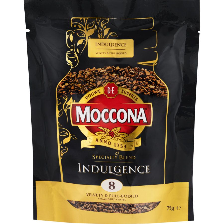 Moccona Instant Coffee Indulgence Refill 75g – Kiwi Corner Dairy