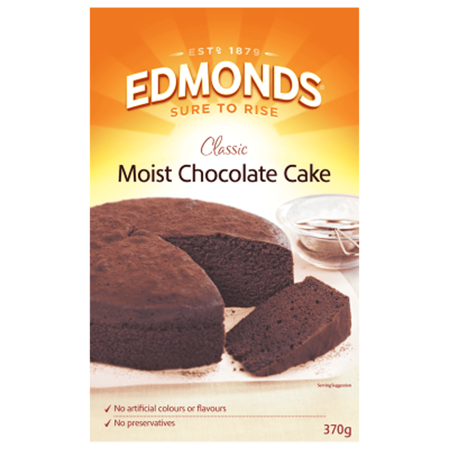 Edmonds Classic Moist Chocolate Cake Mix 370g – Kiwi Corner Dairy
