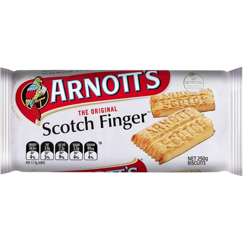 Arnotts Scotch Fingers 250g – Kiwi Corner Dairy
