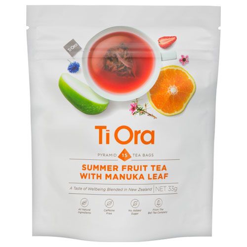 Ti Ora Fruit Tea Summer Fruit 33g 15pk – Kiwi Corner Dairy